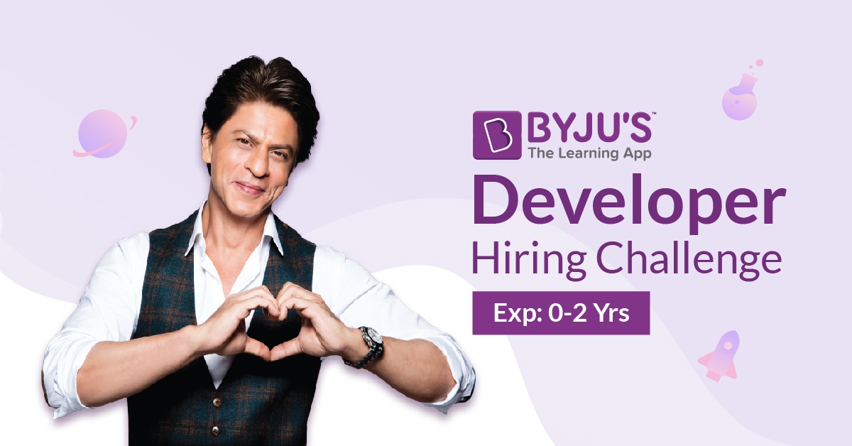 BYJU'S Developer Hiring Challenge