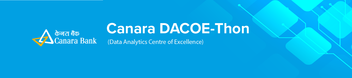 Online Hackathon | HackerEarth developer event | Canara DACOE-Thon ...