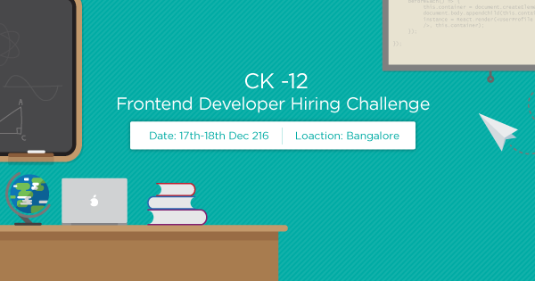 CK-12 Frontend Developer Hiring Challenge
