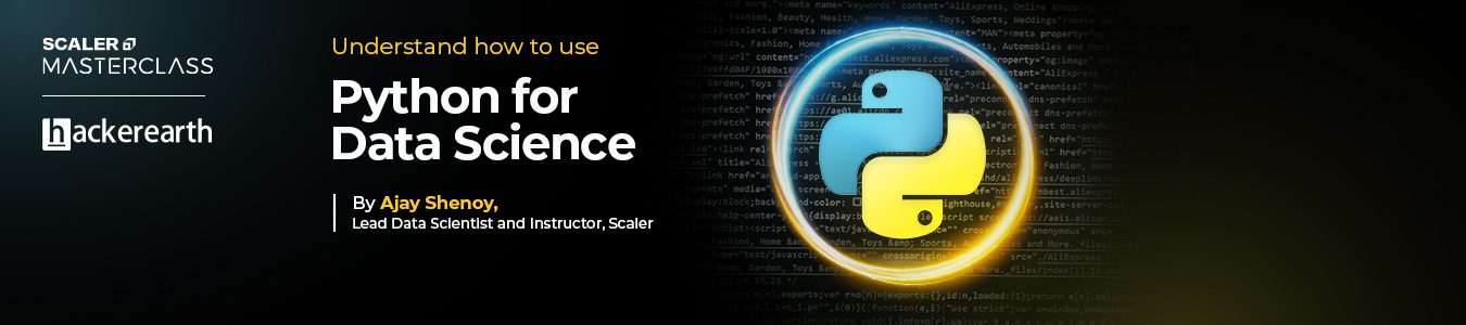Online Hackathon Hackerearth Developer Event Data Science Using Python