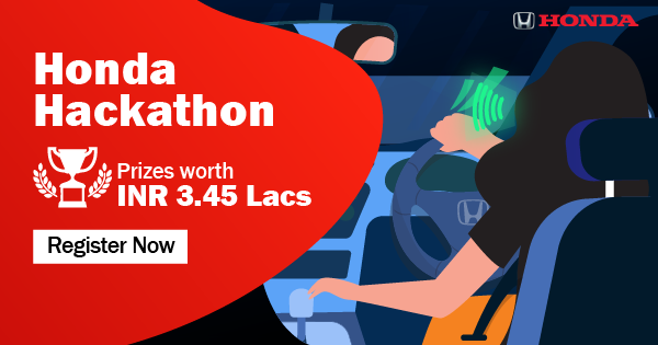 Online Hackathon | HackerEarth developer event | Honda Hackathon
