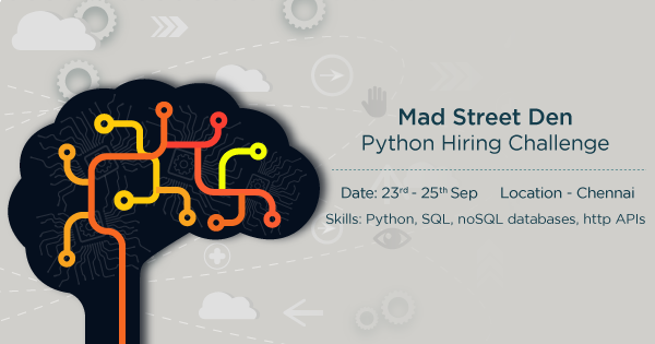 Mad Street Den Python Hiring Challenge