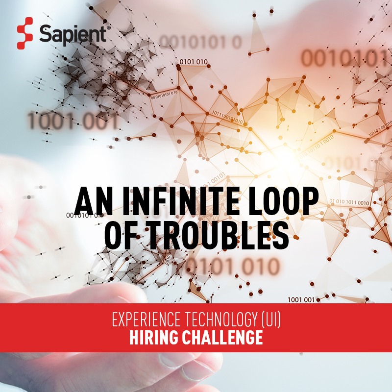 Sapient Experience Technology (UI) Hiring Challenge