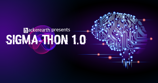 Online Hackathon | HackerEarth developer event | Sigma-Thon 1.0