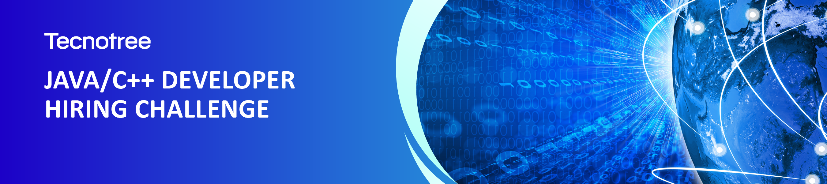 Tecnotree Java/C++ Developer Hiring Challenge