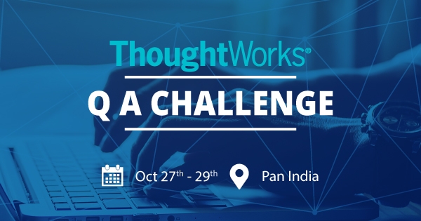 ThoughtWorks QA Analyst Hiring Challenge