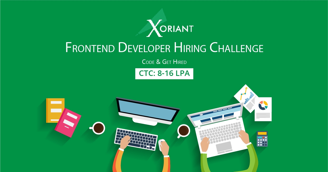 Xoriant Frontend Developer Hiring Challenge
